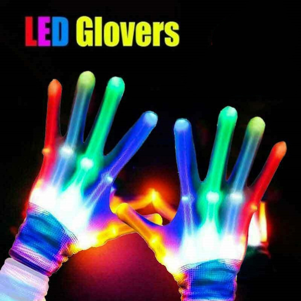 Led Gloves Light Up Kids Toys for Age 5 6 7 8 9 10 Year Children Boys ...