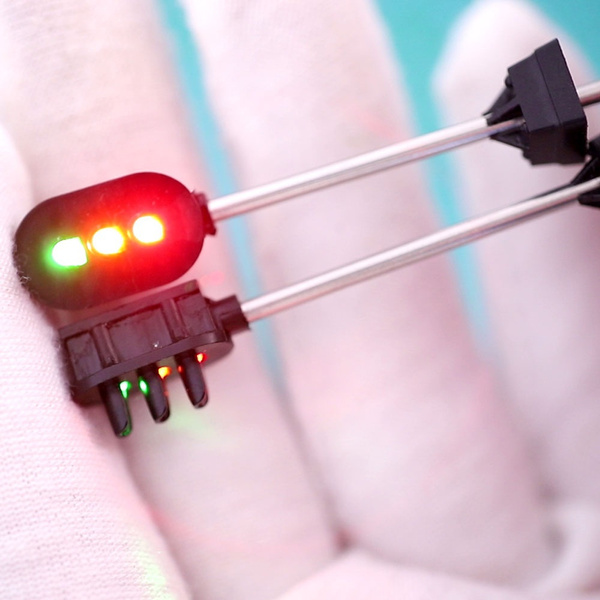 Model Railway Train Traffic Lights 12V Led Signal Light with Circuit ...