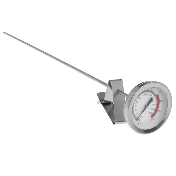 Stainless Steel Frying Oil Thermometer Fryer Fries Fried Chicken Wings ...