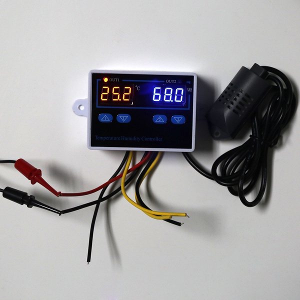 Digital Thermostat Humidity Controller Egg Incubator 10A Temperature ...