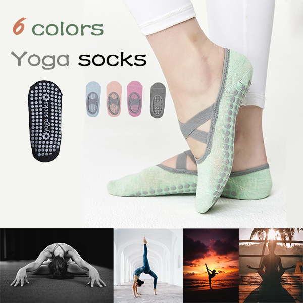 Women's Non-Slip Ballet Dance Sock | Silicone Yoga Socks | Breathable ...