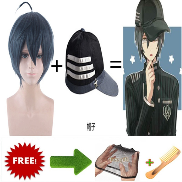 The wig and hat of the anime character Saihara Shuichi from ...
