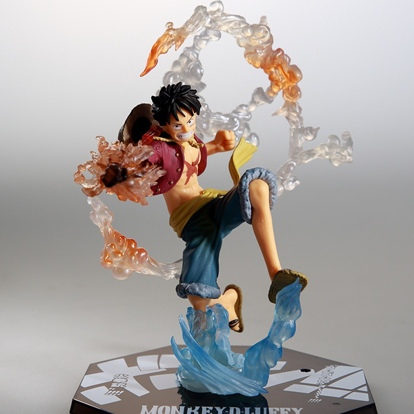 ZERO Anime King Luffy Fighting Edition Fire Fighting Fighting Figure ...