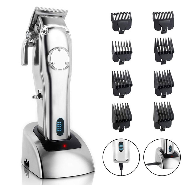PULIS Mens Hair Clippers Cord Cordless Hair Trimmer Professional ...
