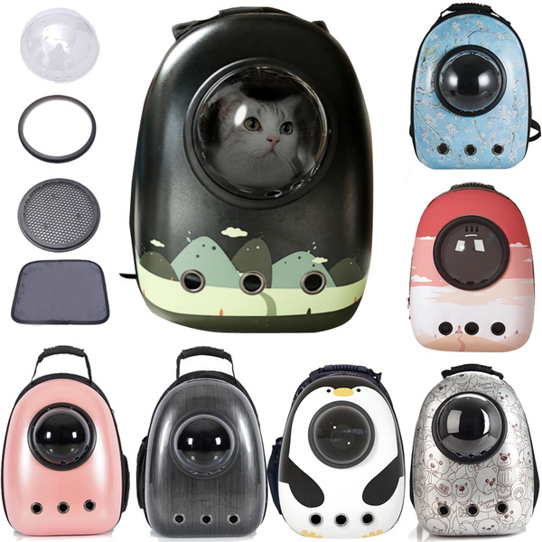 Cat Backpack Cat Carrier Fat Cat Bag Breathable Transport Travel Bag ...