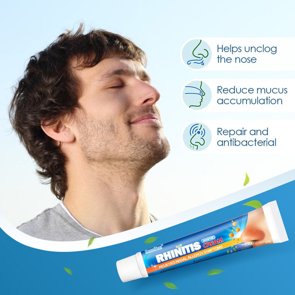 1pcs Nasal Ointment Rhinitis Cream Sinusitis Runny Nose Congestion Help ...