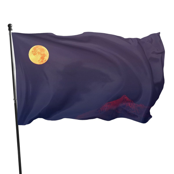 Earth Moon Flag 3x5 Ft | Wish