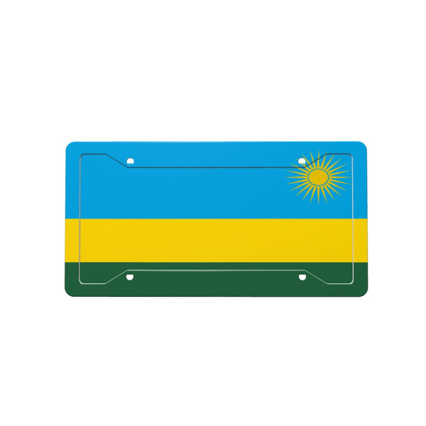 Flag_of_Rwanda License Plate | Wish