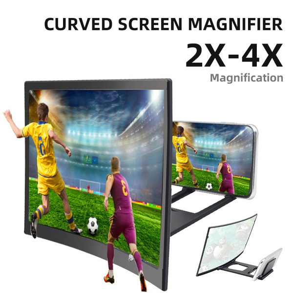 12 Inch Mobile Phone Screen Amplifier Magnifying Glass Foldable Phone ...