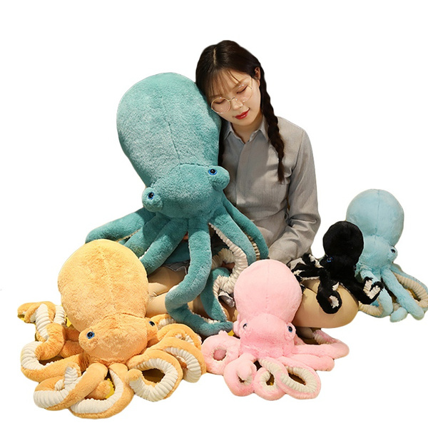 30cm-65cm Lifelike Plush Octopus Toy 65cm Big Size Octopus Pillow ...