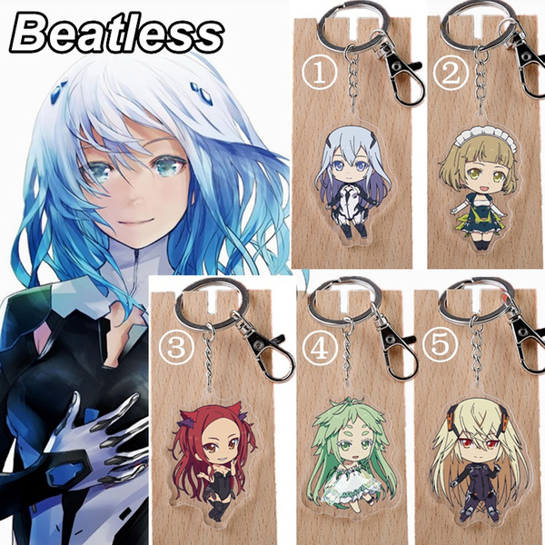 7 Styles Beatless Keychain Toys Lacia Key Chain Kouka Anime Key Chain ...
