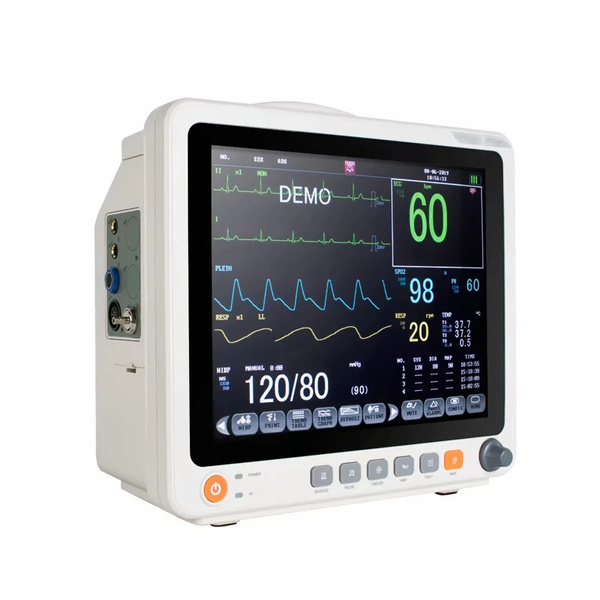 Portable Professional 2.1" Touch Screen multiparameter Patient Monitor ...