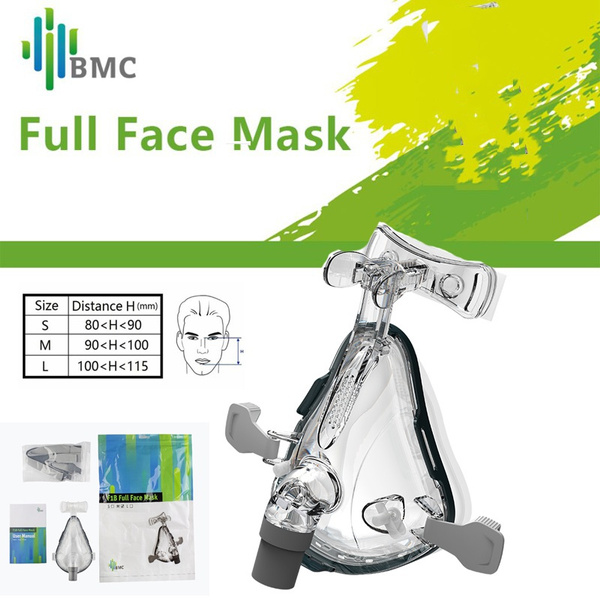 BMC F1B Nasal Mask CPAP Mask Sleep Mask with Headgear S/M/L Three Size ...