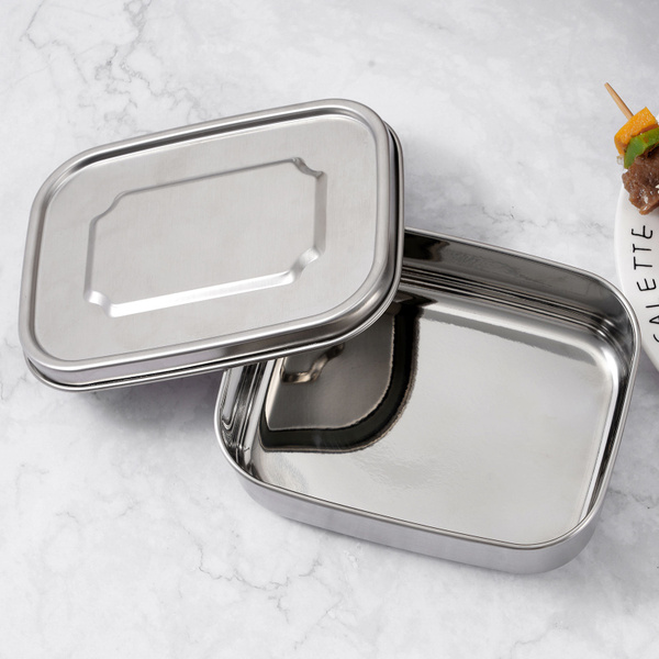 Stainless Steel Lunch Box Containers Meal Prep Container Snack Box | Wish