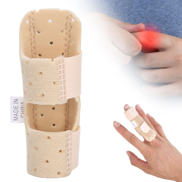 Pain Relief Trigger Finger Splint Straightener Brace Corrector Support ...