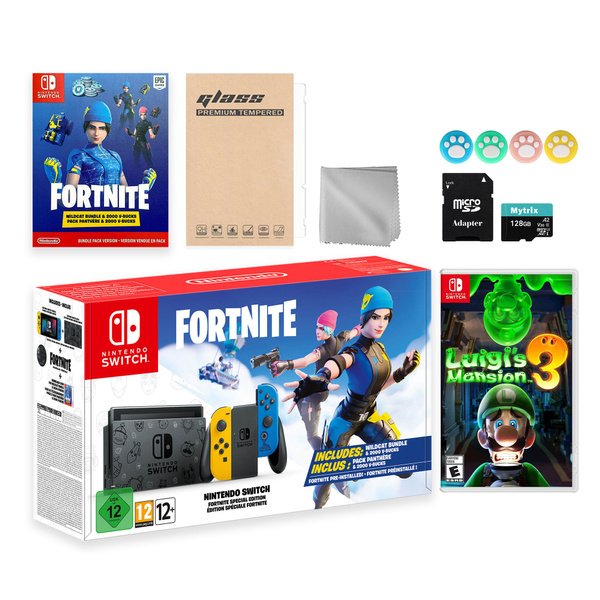 Nintendo Switch Fortnite Wildcat Limited Console Set, Epic Wildcat ...