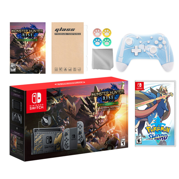Nintendo Switch Monster Hunter Limited Console Set Plus Monster Hunter ...