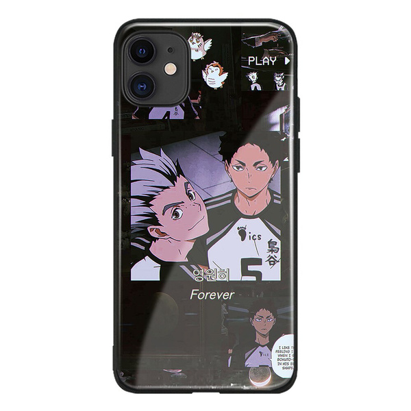 Bokuto And Akaashi Haikyuu cell mobile phone case for iphone 7 8 plus 6 ...