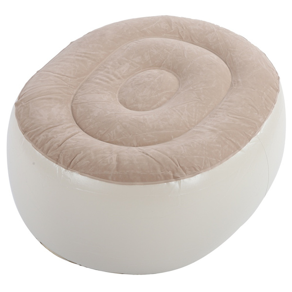 Portable PVC Inflatable Foot Stool Sofa Cusion Soft Inflatable Chair ...
