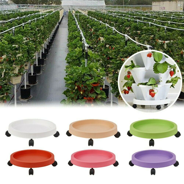 Vertical Stackable Strawberry Herb Home Planter Flower Veg Pot Diy ...