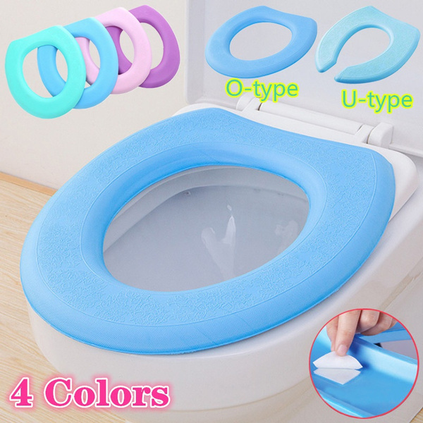 New 1pc EVA Soft Lid Toilet Seat Lid Pad Bathroom Closestool Protector ...
