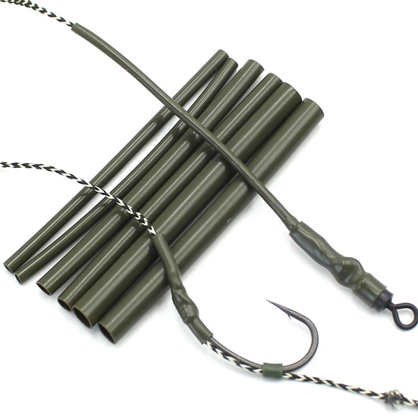 30PCS Carp Fishing Accessories Silicone Rig Tube Heat Shrink Tubes ...
