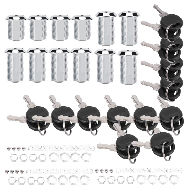 Weather Resistant Mailbox Lock, with Keys Cam Lock, 4 Sets Drawers ...