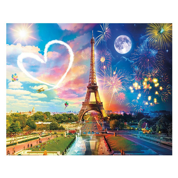 5D diamond painting tower under the stars | Wish