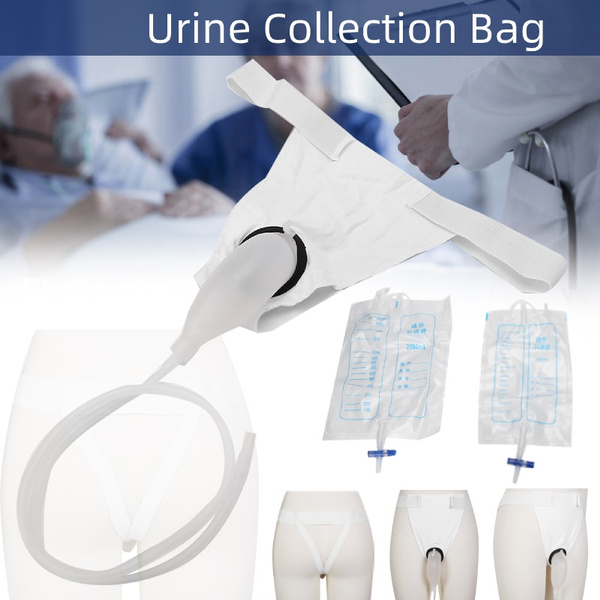 Urine Collection Bag, Reusable Collection Urine Bag Portable Proof Leg ...