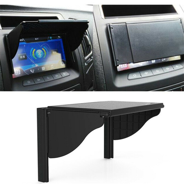 7/9/10 Inch Adjustable Car Screen Visor Sun Shade Radio GPS DVD MP5 ...