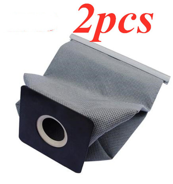 2Pcs Washable Universal Vacuum Cleaner Filter Bags Non-woven Bags Heap ...