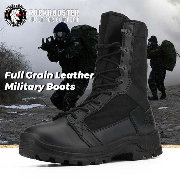 ROCKROOSTER 8 inch Tactical and Law Enforcement Boots AB5013 AR670-1 ...