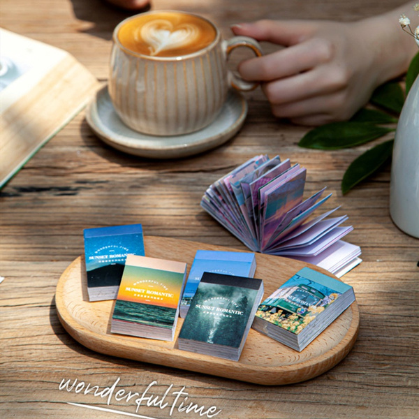 50 Sheets Original Sticker Book Collage Photo Album Sticker Material ...