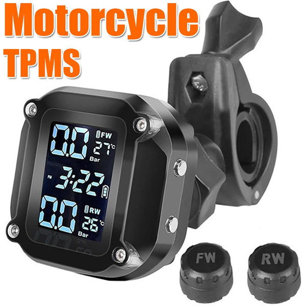 Motorcycle TPMS Motorbike Tire Pressure Monitoring System Tyre ...