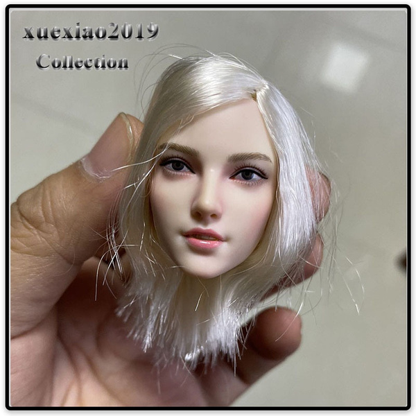 1/6 Scale Huntress Head Sculpt for 12" Female Action Figure Beautiful ...