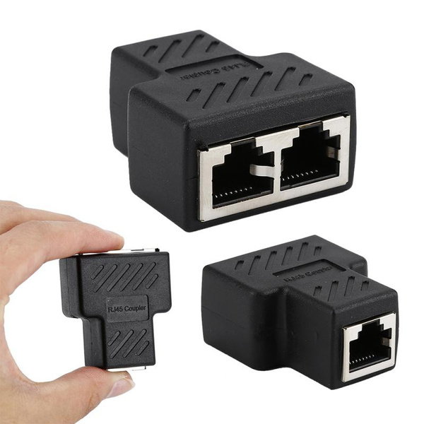 Universal Ethernet Adapter Lan Cable Extender Splitter for Internet ...