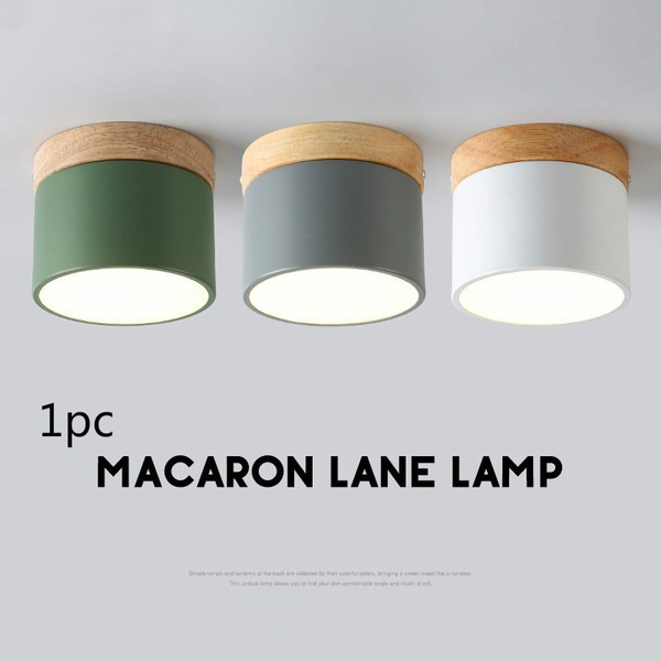 Modern Macaron Led Round Simple Aisle Light Ceiling Light Balcony ...