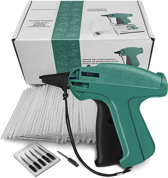 【5000pcs】Clothes Tagging Gun with 5000 1" Standard Barbs and 6 Needles ...