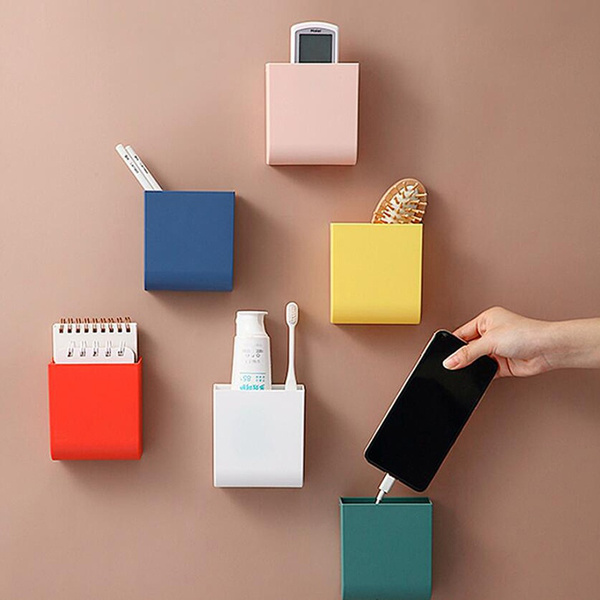 Storage Box Holder Wall Mounted Paste Bracket Receiving Box Air ...
