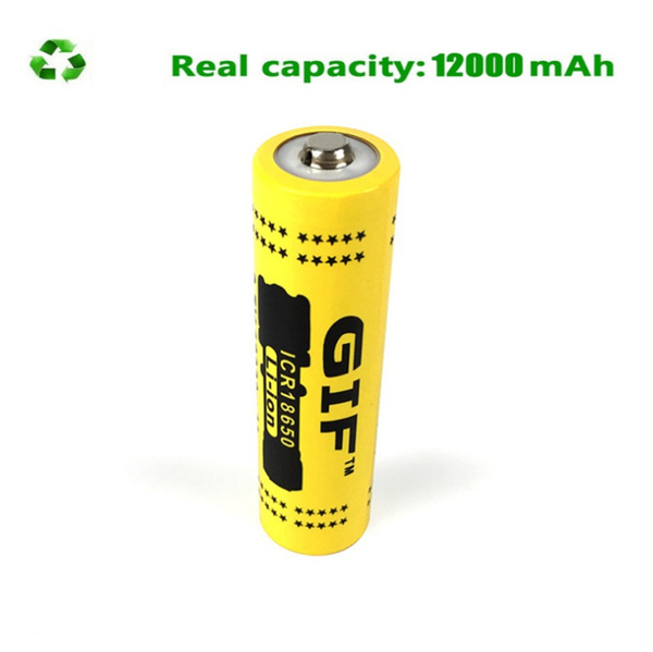 12000mAh 18650 Rechargeable Battery 3.7V Lithium Li-ion Batteries | Wish
