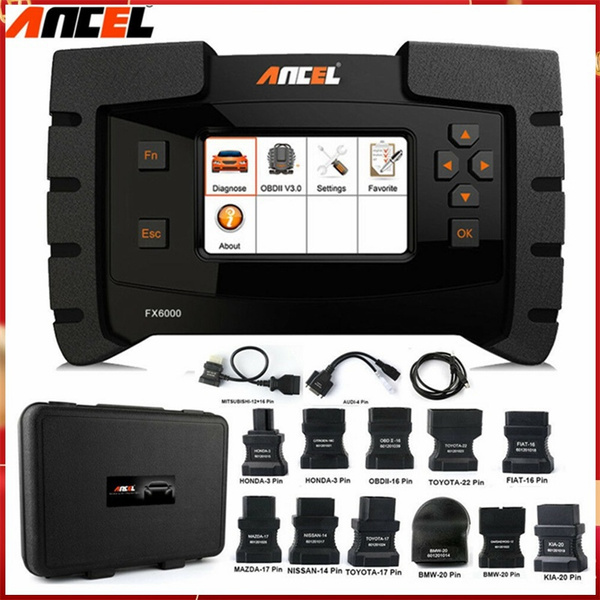 Ancel FX6000 Full Version Automotive Professional OBD2 Scanner Full ...