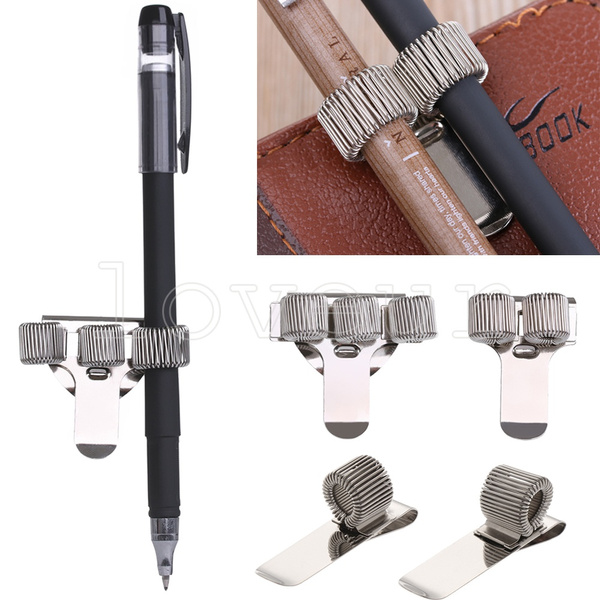 1Pcs Nurse Doctors Pen Holder Clip Single Double Triple Hole Metal ...