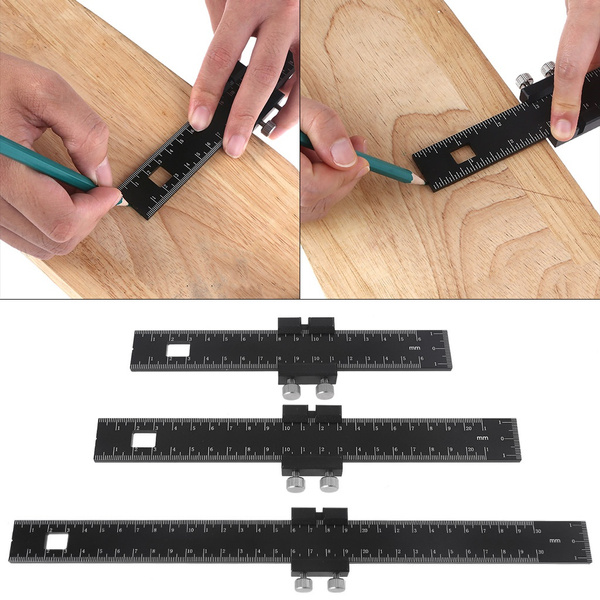 Precision Pocket Ruler Woodworking by Clear Style | Inch and Metric ...