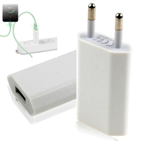USB Cable Wall Travel Charger Power Adapter USB C 500ma Cable Plug ...