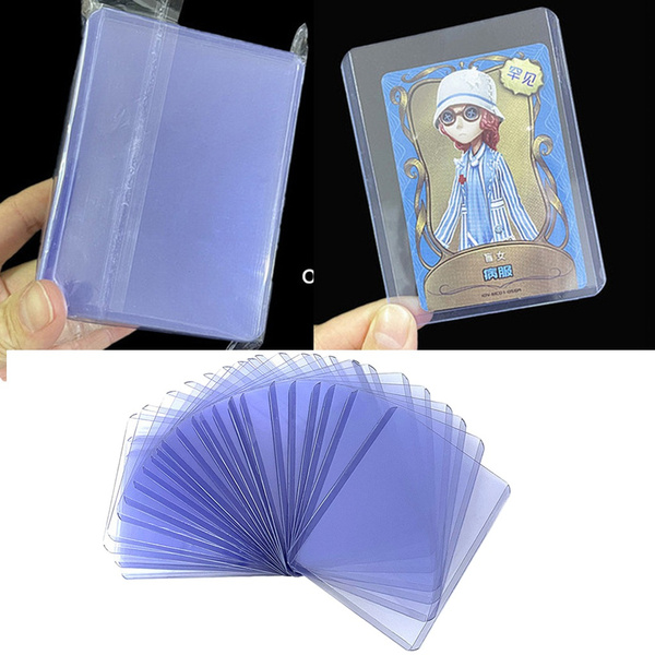 Cards Protector 25pcs Clear Card Bag Standard Size 3.03x3.97in Cards ...