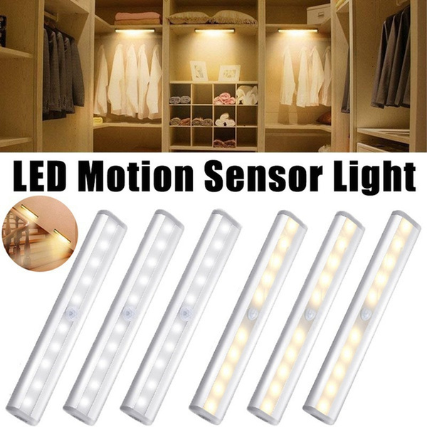 New family 10/6/14/20 LED portable wireless PIR motion sensor light ...