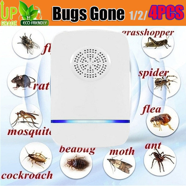 Ultrasonic Plug In Pest Repeller Deter Mouse Mice Rat Spider Insect ...