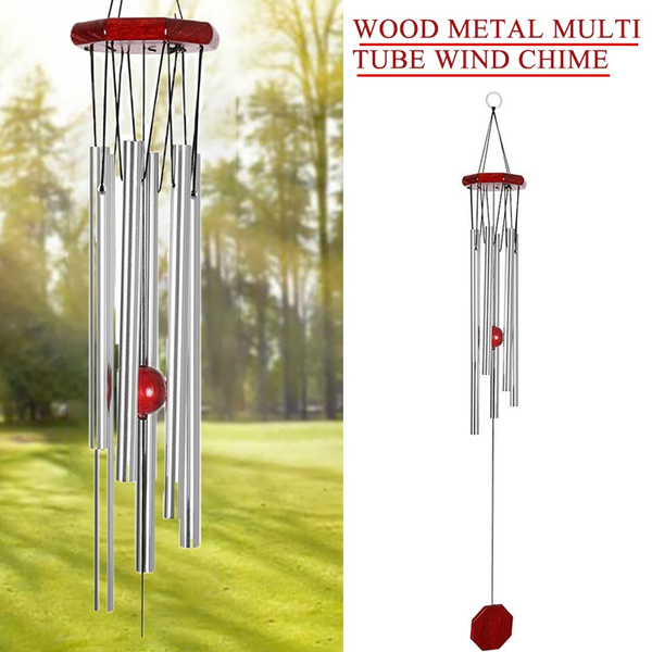 New Wind Chimes Outdoor Large Deep Tone Metal Garden Patio Porch ...