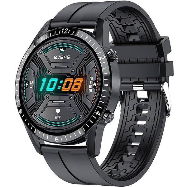 Smart Watch 1.3 inch color Full Touch Round screen Heart Rate Blood ...