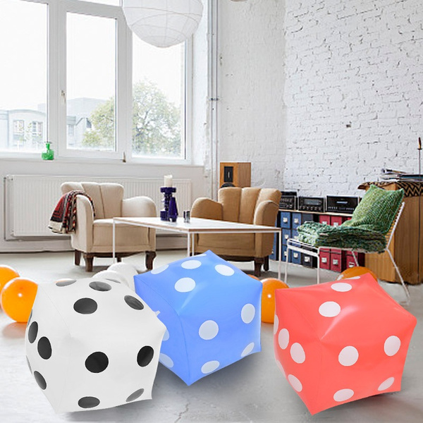 Inflatable Pvc Inflatable Dice Lucky Draw Big Dice Model Sieve Teaching ...